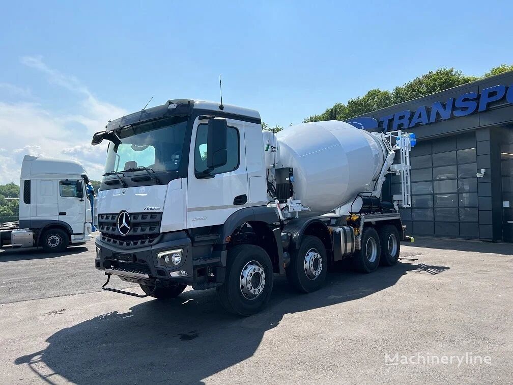 Mercedes-Benz Arocs 3243 8x4, Stetter AM 9 m³ FHC, EURO6 kamion s mešalicom za beton