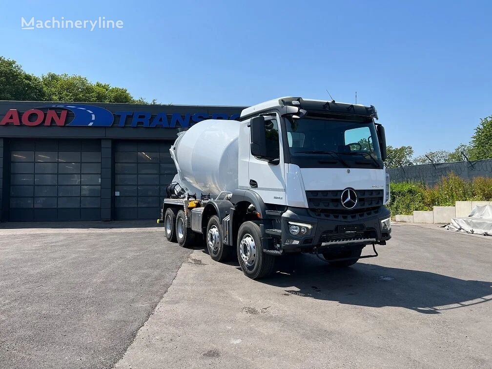 Mercedes-Benz Arocs 3243 8x4, Stetter AM 9 m³ FHC, EURO6 kamion s mešalicom za beton