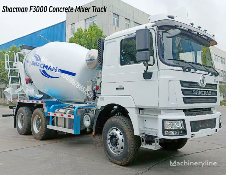 Novi Shacman F3000 Concrete Mixer Truck for Sale in Guyana kamion s mešalicom za beton