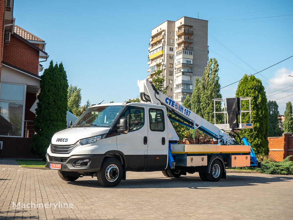 Nova CTE B-LIFT 187 na shassi IVECO Daily 60C16H3.0D auto dizalica s korpom