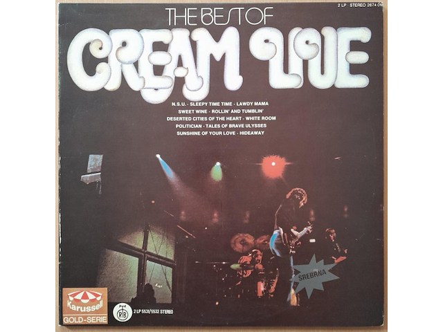 Cream  – The Best Of Cream Live NEAR MINT