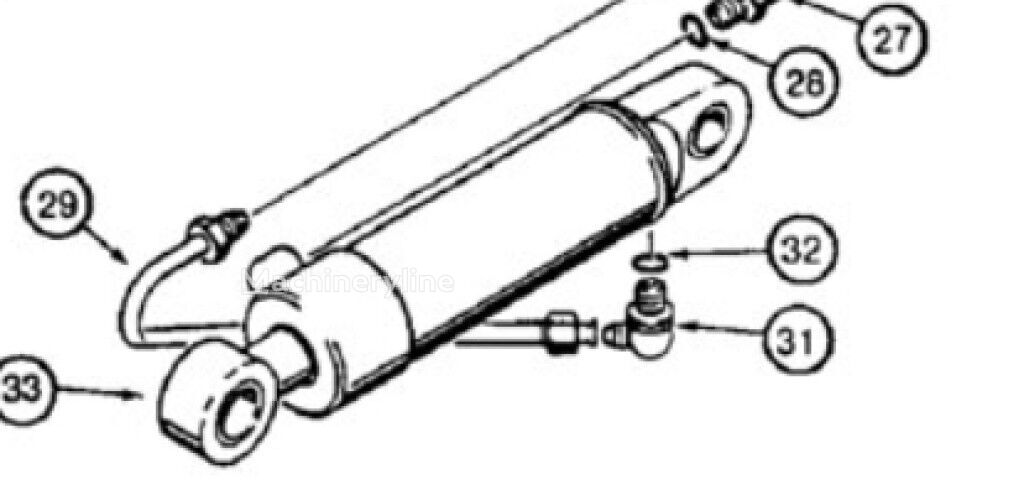Case 87517745 hidraulični cilindar za 1150B 1150C 1150D 1150E 1150G 1150H 1150K 1450 1450B 1455B 1550 građevinske mašine