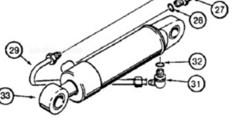 Case G101273 hidraulični cilindar za 1150B 1150C 1150D 1150E 1150G 1150H 1150K 1450 1450B 1455B 1550 građevinske mašine