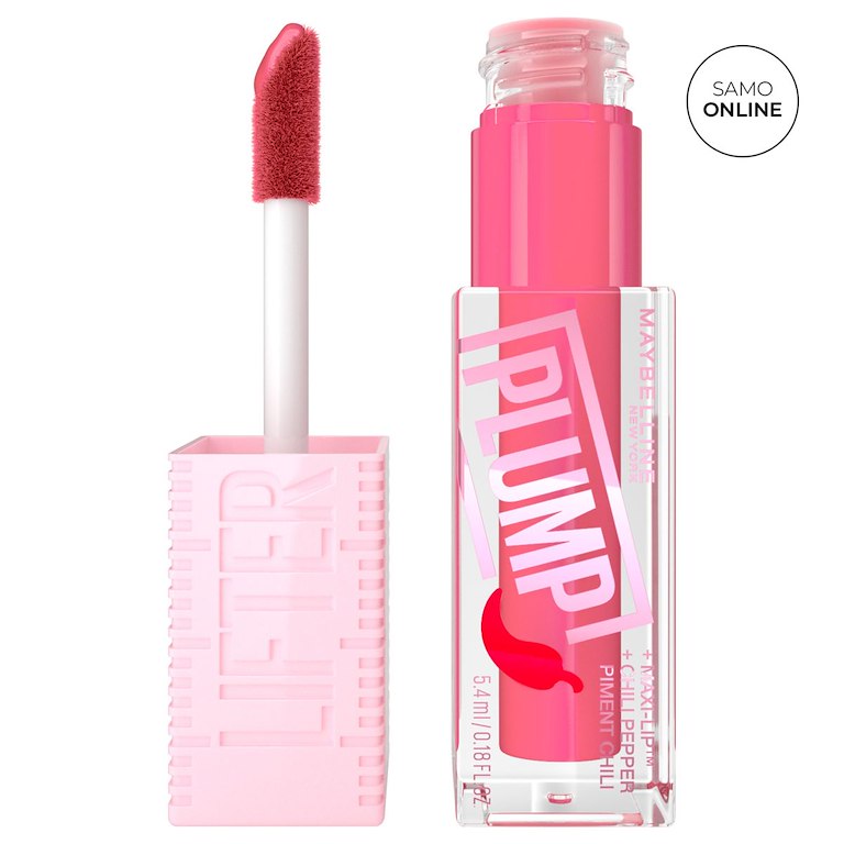 Sjaj za usne MAYBELLINE NEW YORK Lifter Plump Pink Sting 003