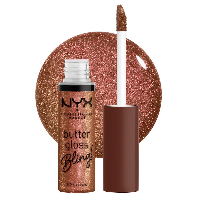 Sjaj za usne NYX Professional Makeup Butter Gloss Bling BLGB Hustla BLGB08