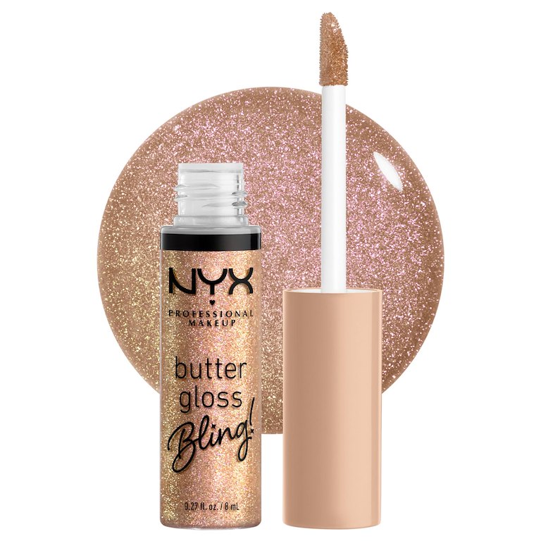 Sjaj za usne NYX Professional Makeup Butter Gloss Bling BLGB Bring The Bling BLGB01