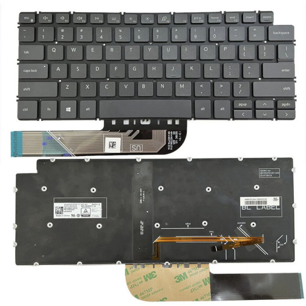 Tastature za laptop Dell Vostro 13 5000 5493 7490 Inspiron 14 5490 7491 sa pozadinskim osvetljenjem