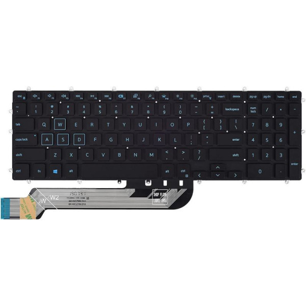 Tastatura za laptop Dell G3 3590 3579 3779, G5 5587 5590, G7 7588 7590 veliki enter sa backlightom