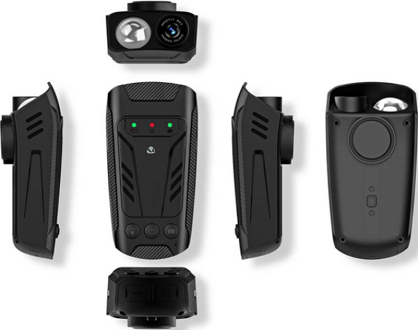 CCAM100BK 3-in-1 Full HD kamera za biciklu, LED osvetljenje i sirena