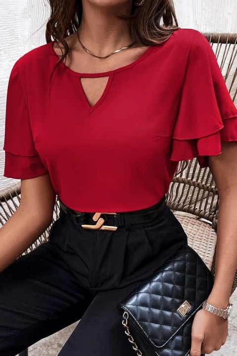ženska bluza ROFIELDA RED