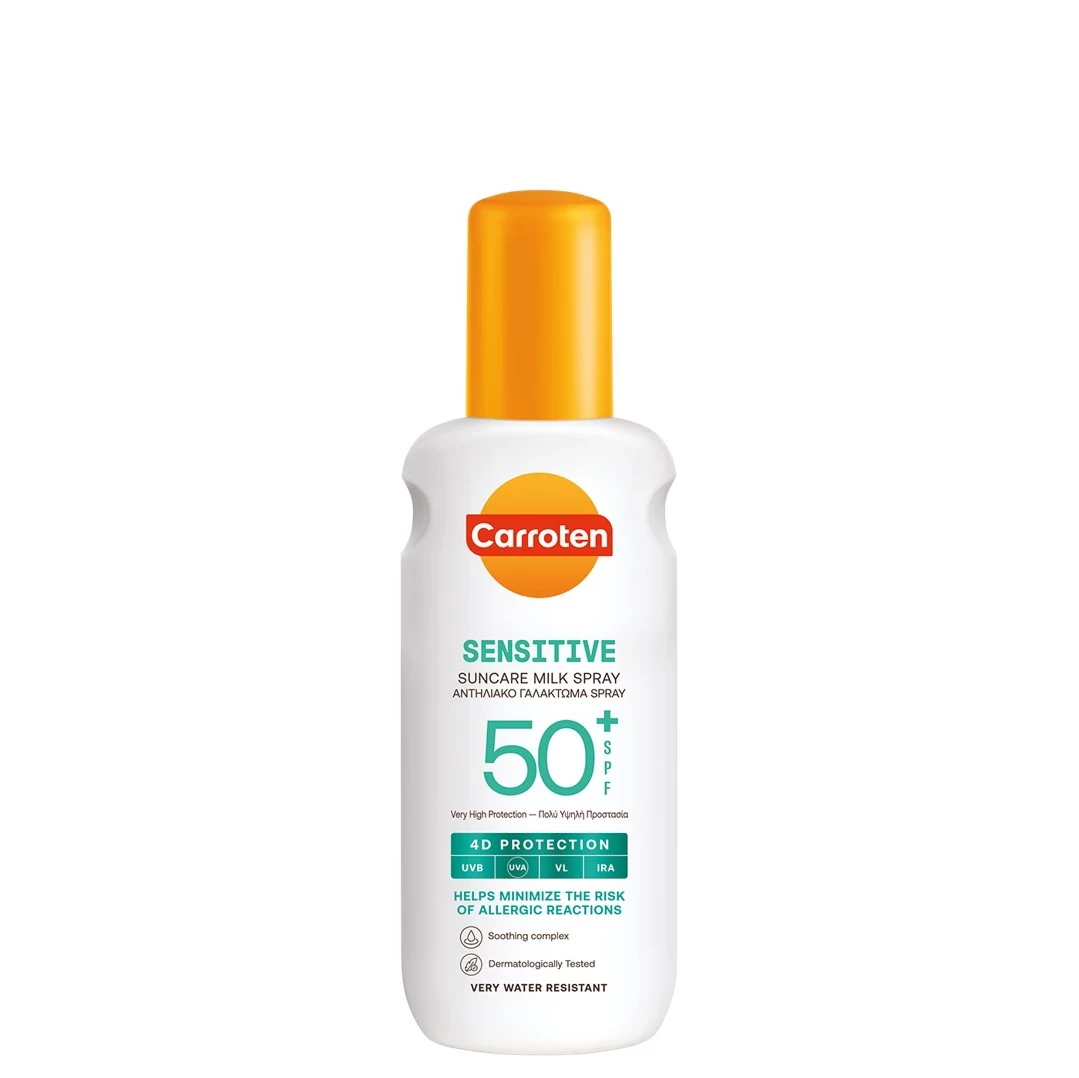 CARROTEN MLEKO U SPREJU 200ML SPF50+ SENSITIVE