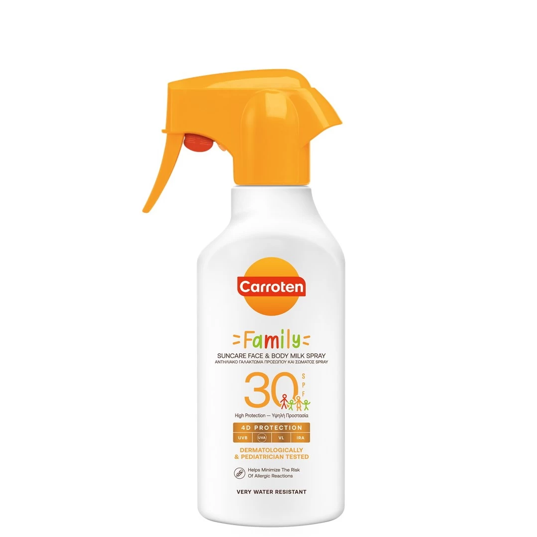 CARROTEN MLEKO U SPREJU 270ML SPF30 FAMILY TRIGGER