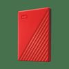 2.5" 2TB WD My Passport, External HDD, USB3.2, red (WDBYVG0020BRD)