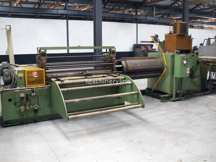 Stama STAM 1500 x 5 mm decoiler + straightener odmotavač valjanog metala