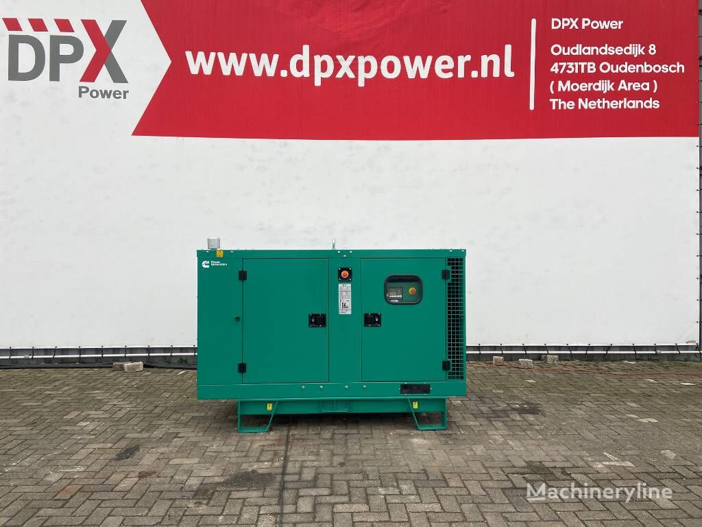 Novi Cummins C38D5 - 38 kVA Generator - DPX-18504 diesel generator