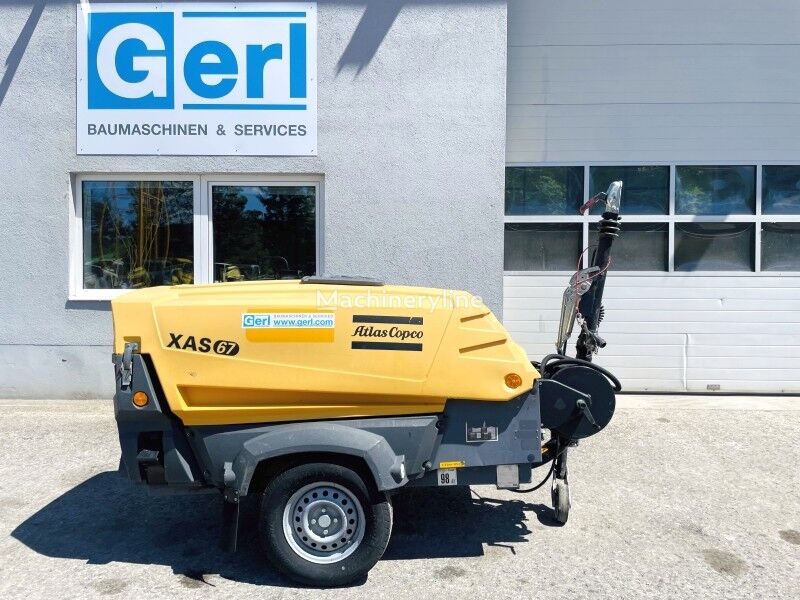 Atlas Copco XAS67 mobilni kompresor