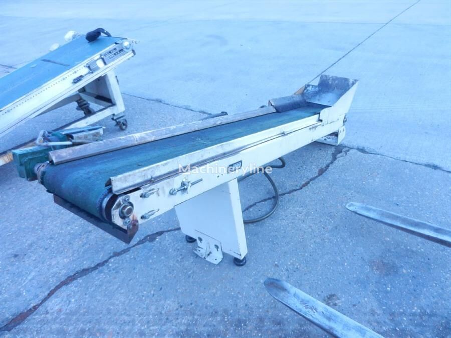 Scrap conveyor 1800 x 240 mm trakasti transporter