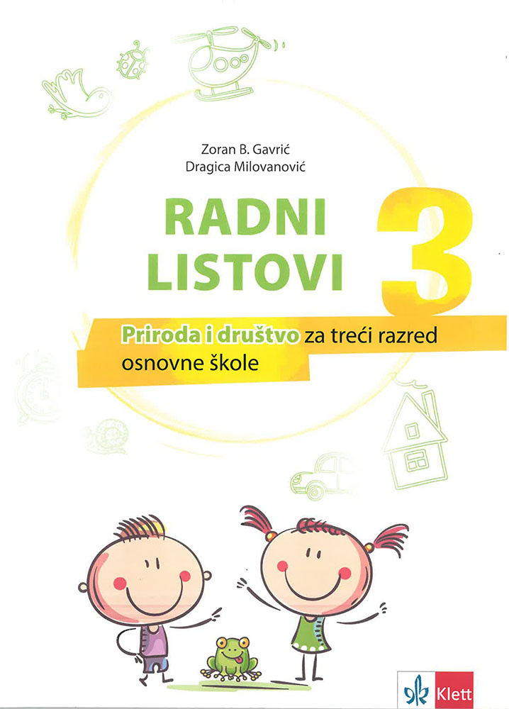 Priroda i društvo 3 - radni listovi na bosanskom jeziku - Klett NOVO 2024