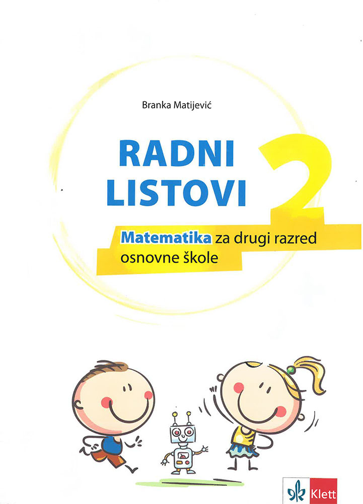 Matematika 2 - radni listovi na bosanskom jeziku - Klett NOVO 2024