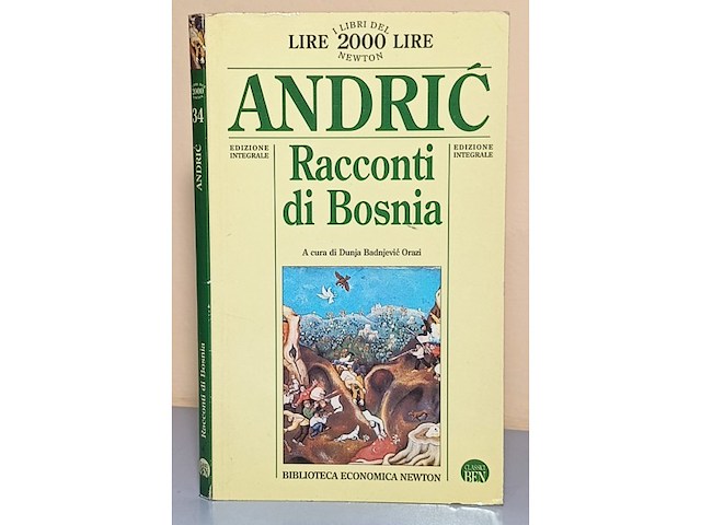 Racconti di Bosnia Ivo Andrić Priče iz Bosne italijans