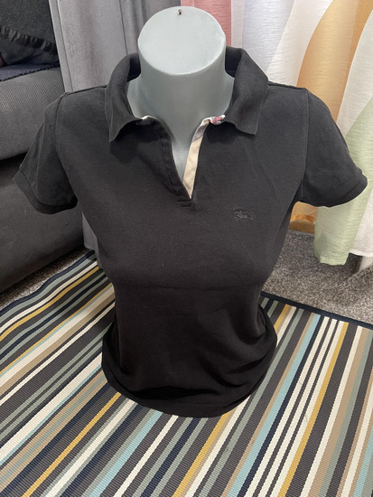 Burberry polo crna majica M SNIZENJE