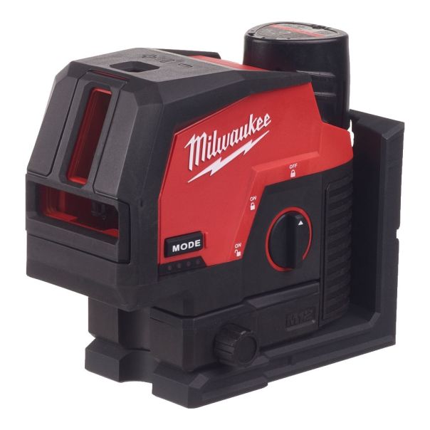 MILWAUKEE Aku. zeleni 3D laser 30m 12V - M12CLLP-301C