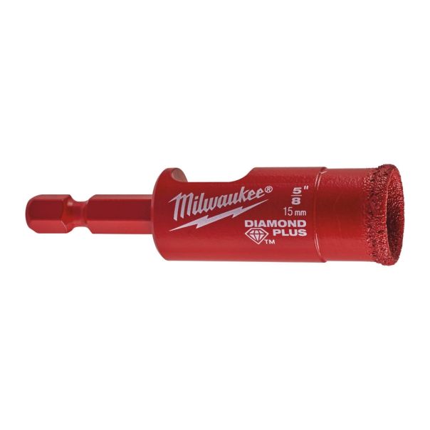 MILWAUKEE Dijamantska burgija Diamond Plus za suvo/mokro bušenje 1/4" 15 mm