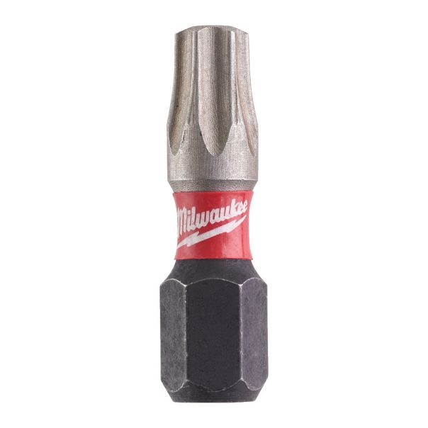 MILWAUKEE Udarni bitsevi TX SHOCKWAVE ojačani 1/4" T27 x 25mm