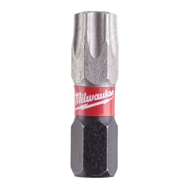 MILWAUKEE Udarni bitsevi TX SHOCKWAVE ojačani 1/4" TX40 x 25mm