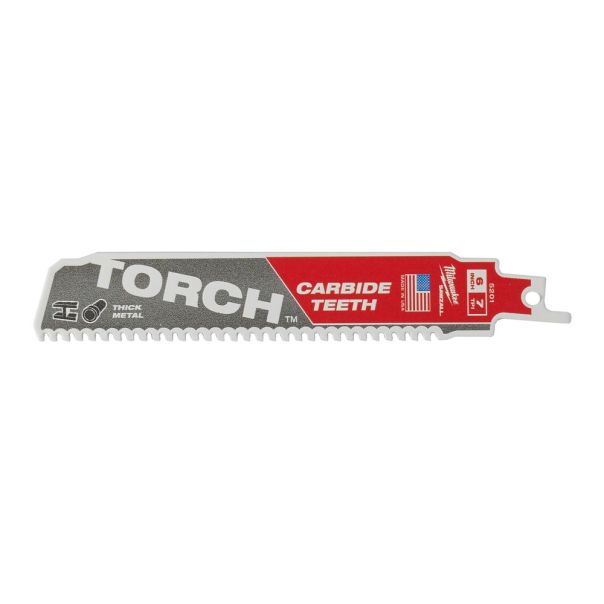 MILWAUKEE Karbidne testerice Metal: TORCH™ Heavy-Duty 150mm 6" 7TPI