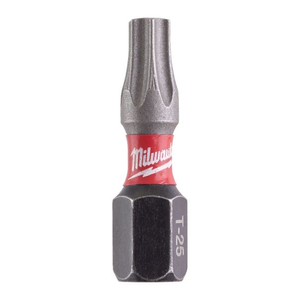 MILWAUKEE Udarni bitsevi TX SHOCKWAVE ojačani 1/4" TX25 x 25mm