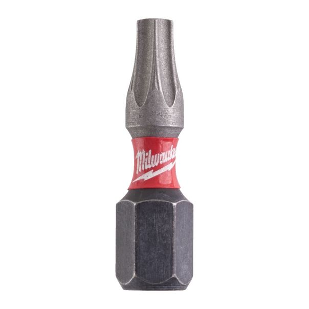 MILWAUKEE Udarni bitsevi TX SHOCKWAVE ojačani 1/4" T20 x 25mm