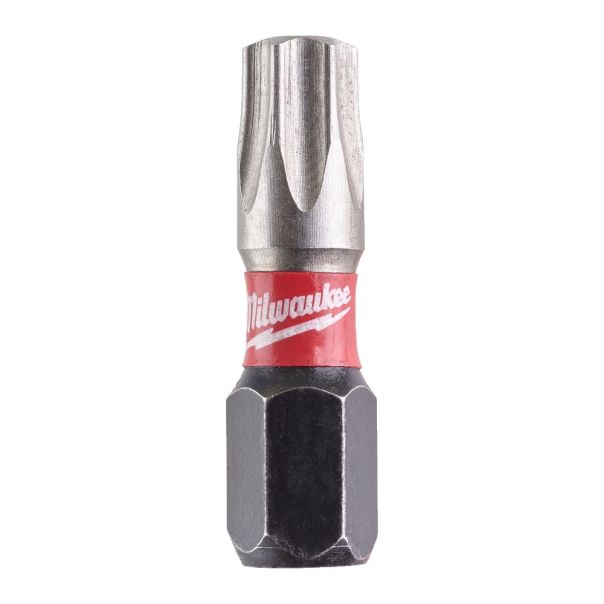 MILWAUKEE Udarni bitsevi TX SHOCKWAVE ojačani 1/4" TX30 x 25mm