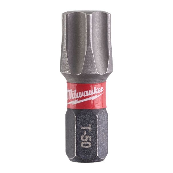 MILWAUKEE Udarni bitsevi TX SHOCKWAVE ojačani 1/4" T50 x 25mm