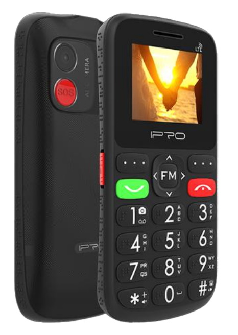 Mobilni telefon IPRO Senior III F189 1.8 DS 32MB/32MB crni