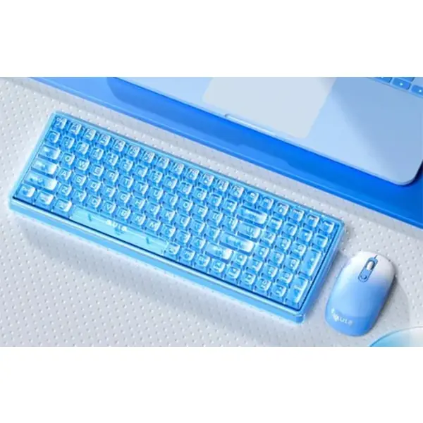 AULA Tastatura i miš AC210 Blue combo, 2.4G