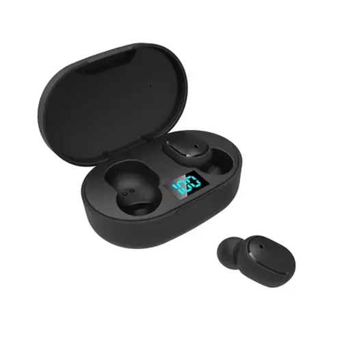 TELEMPIRE Bluetooth slušalice Airpods E6S HQ crne