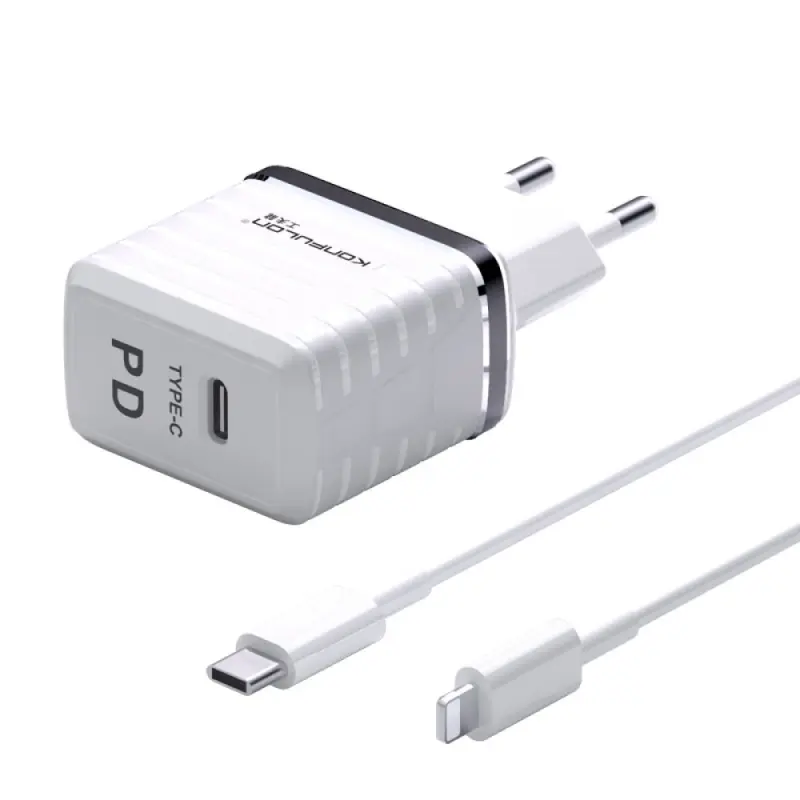 KONFULON Kućni punjač C32D+DC13 PD 20W sa iPhone lightning kablom