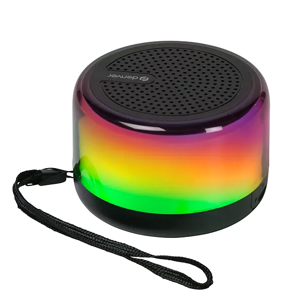 DENVER BTP-103 Bluetooth zvučnik, Stereo, 30W, RGB, Svetloplavi