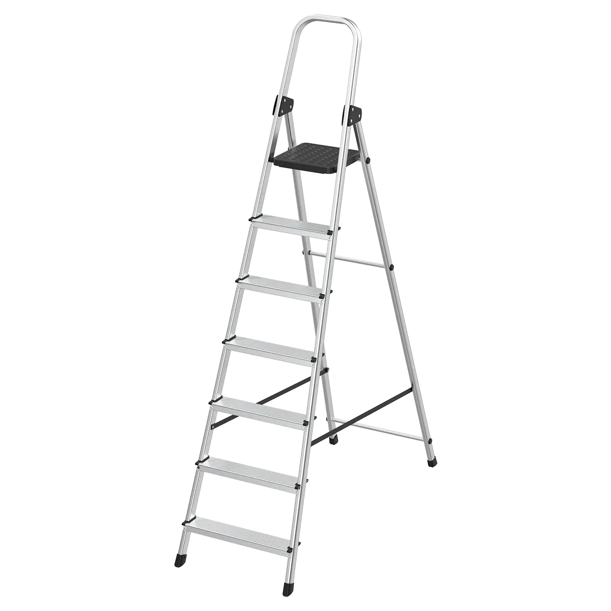 TEXELL Aluminijumske merdevine 7 stepenika Alu Strong TM-A137