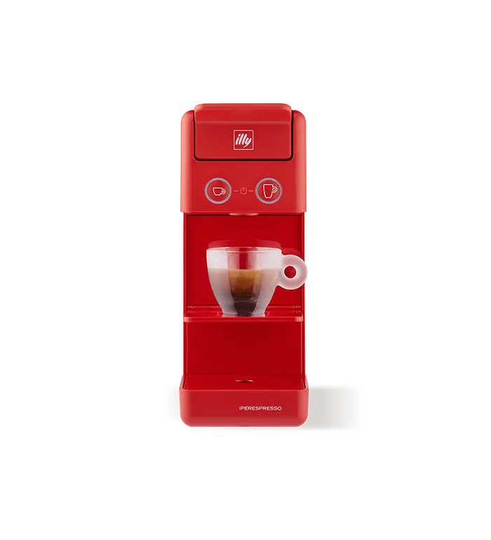 ILLY IPSO Y3.3 Aparat za espresso, Crveni