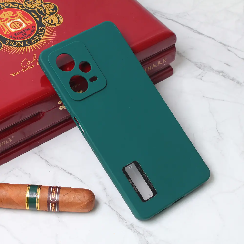 TERACELL Maska Soft Silicone za Xiaomi Redmi Note 12 Pro 5G (EU) zimzelena