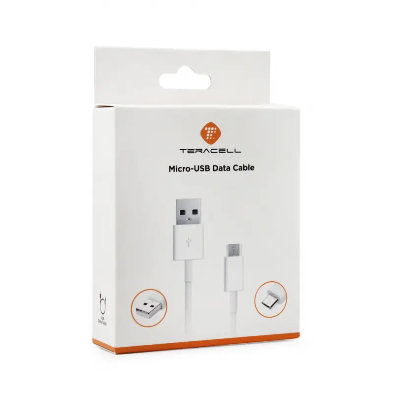 TERACELL Data kabl Plus micro USB 2m beli