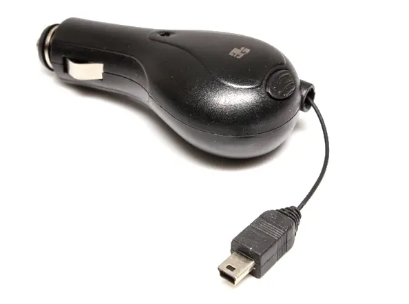 TELEMPIRE Auto punjač mini USB type 1 crni