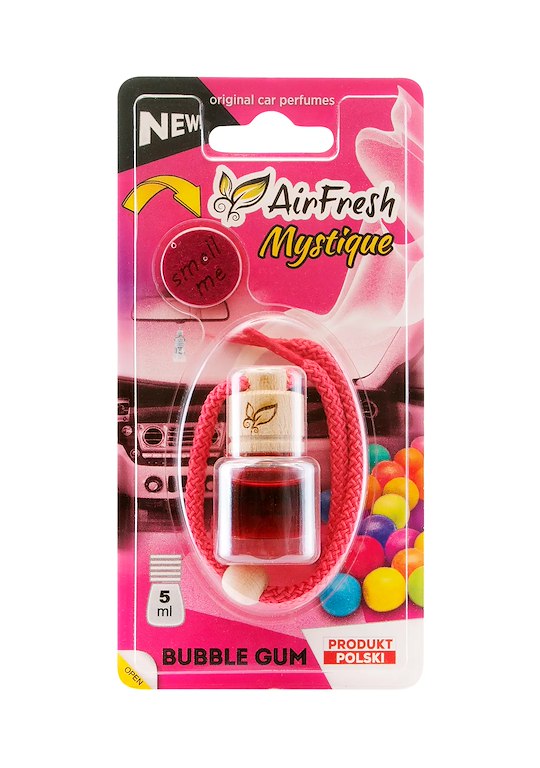 Airfresh Bočica u blisteru Mistique Bubble gum, 5ml