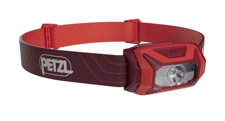 Petzl Tikkina Čeona lampa, Crvena