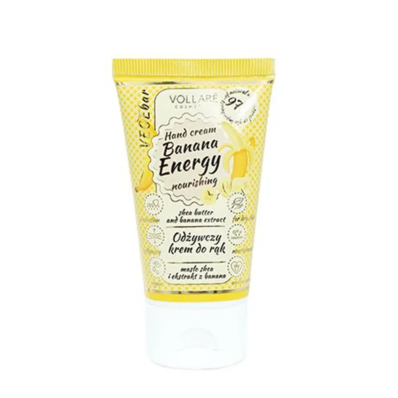 Vollare Vegabar Banana Energy Nourishing Krema za ruke, 30ml