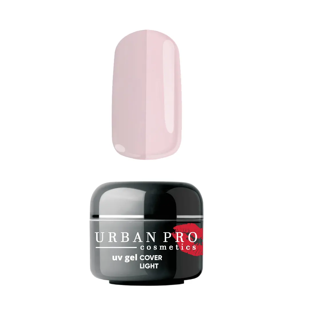 URBAN PRO Cover Light Gradivni gel za nadogradnju i ojačavanje noktiju, 15 g