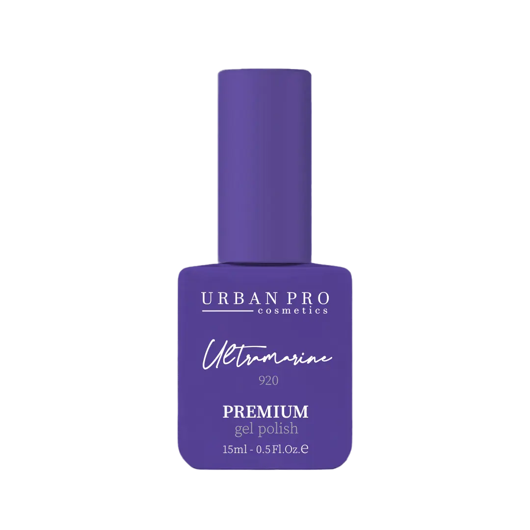 URBAN PRO Premium Line UV/LED Gel lak, Ultramarine, 15 ml