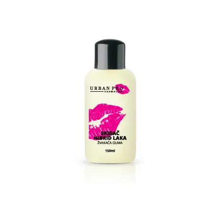 Urban Pro Bubble Gum Skidač trajnog laka, 150ml